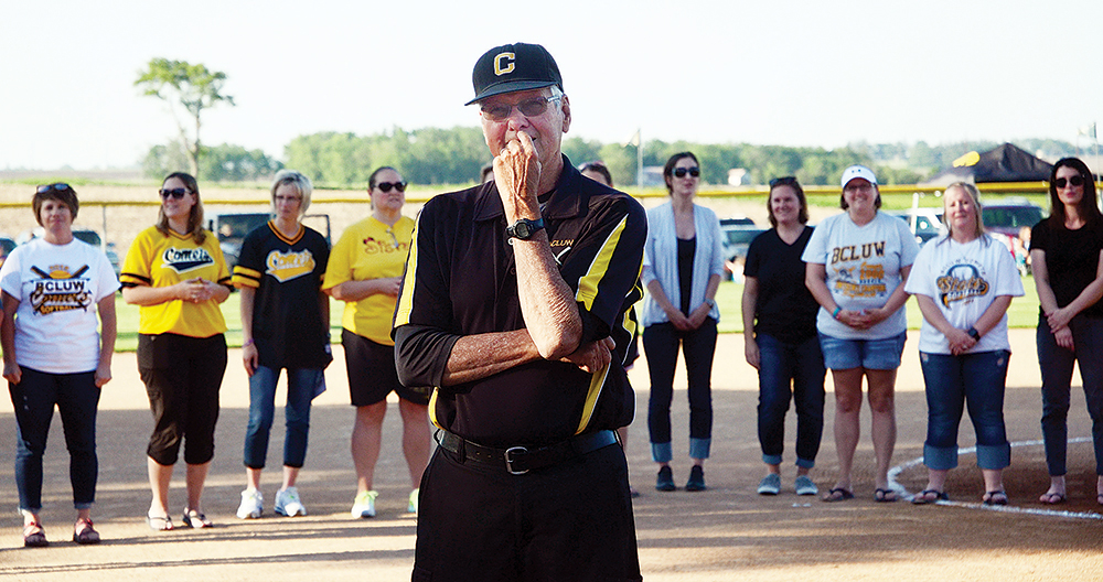 Softball diamond dedicated as David Lee Field | News, Sports, Jobs ...